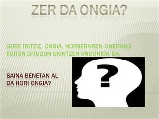Ongia | PPT