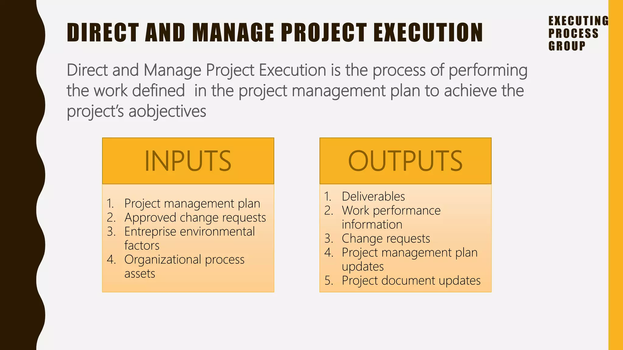 Proses Manajemen Proyek - PMBOK Guide Fifth Edition Chapter 3 | PPTX