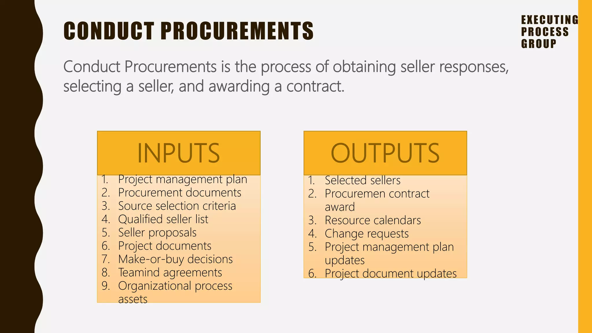 Proses Manajemen Proyek - PMBOK Guide Fifth Edition Chapter 3 | PPTX