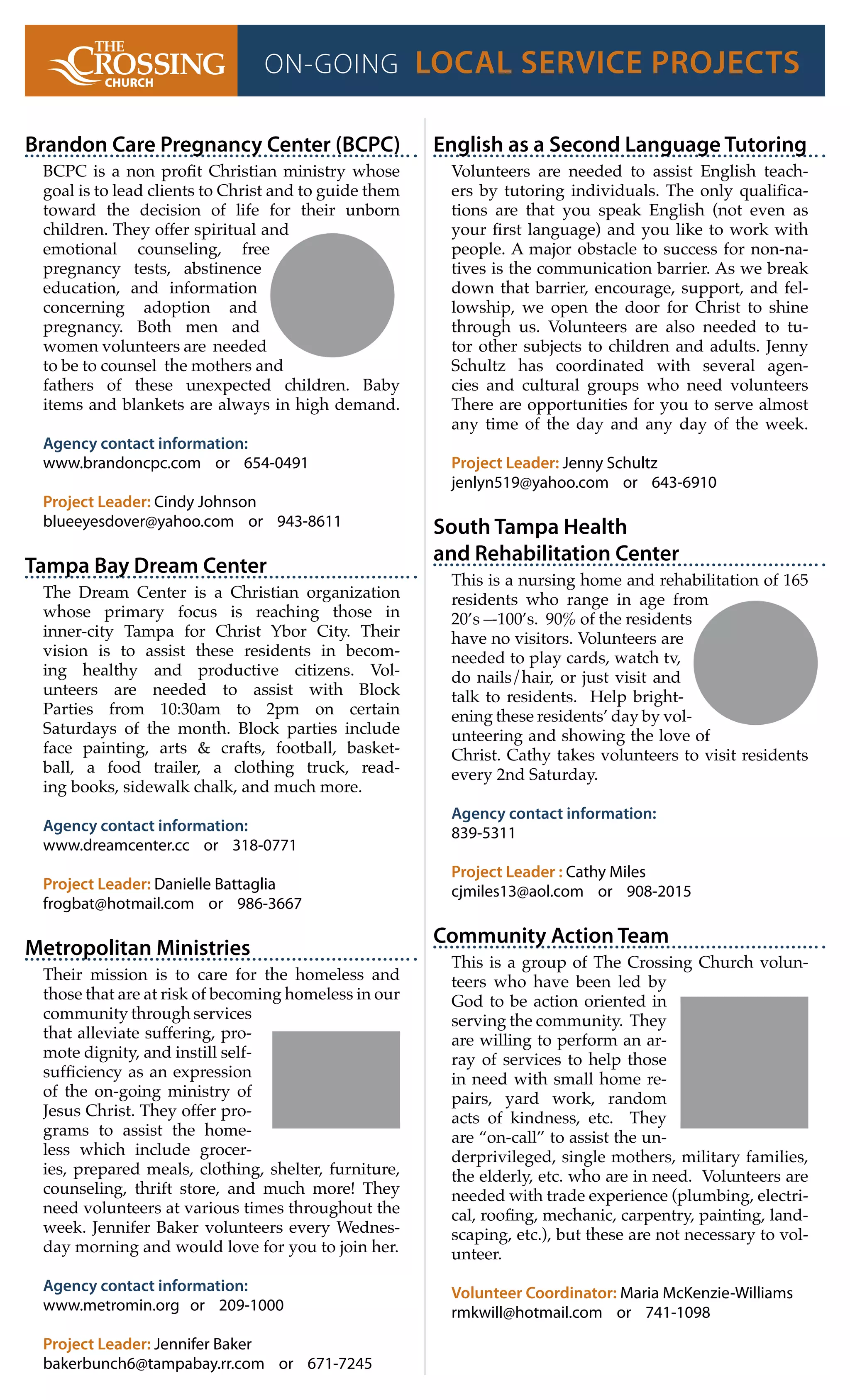 Ongoing Missions Flyer | PDF