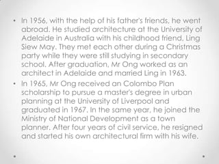Ong teng cheong effie | PPTX