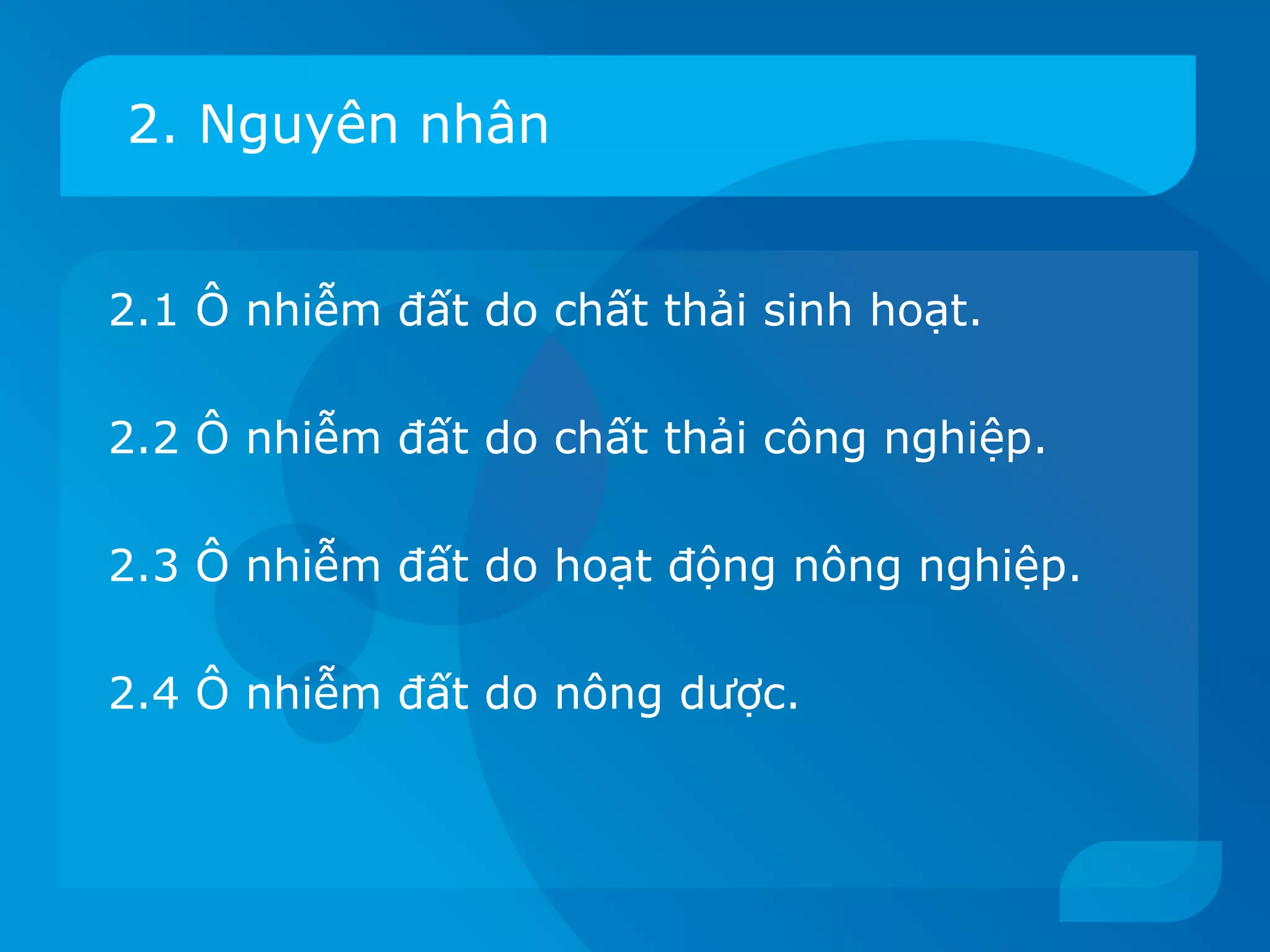 O nhiem moi truong dat | PPT