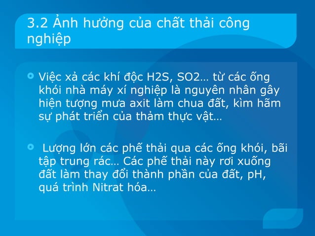 O nhiem moi truong dat | PPT