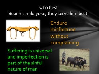 On his Blindness Sonnet 19 by John Milton | PPTX