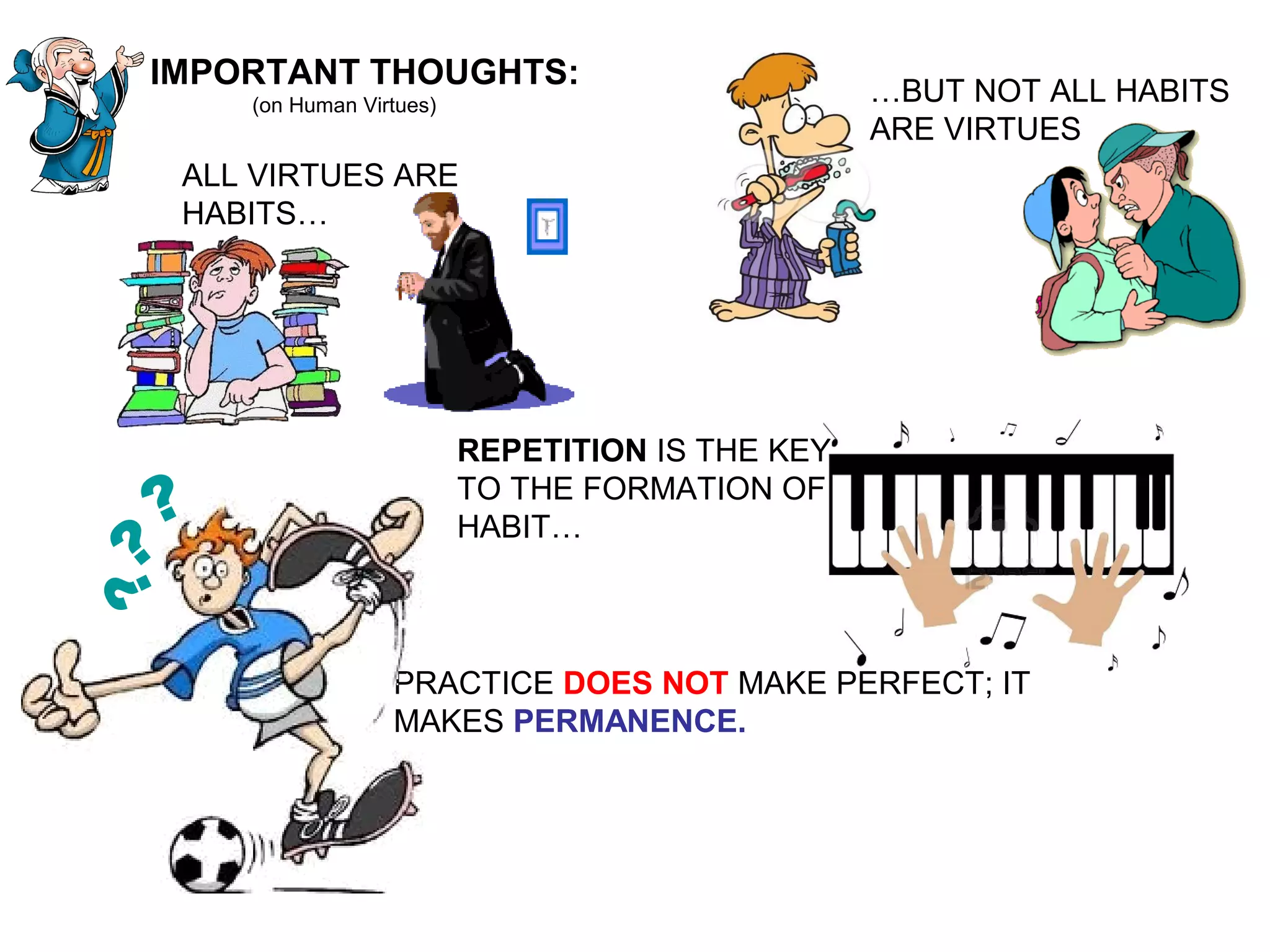 On human virtues | PPT