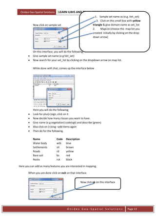 ILWIS Manual, ILWIS Practical, ILWIS Guide, Onidex Geo-Spatial Solutions (ilwis3.3) manual | PDF