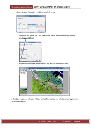 ILWIS Manual, ILWIS Practical, ILWIS Guide, Onidex Geo-Spatial ...