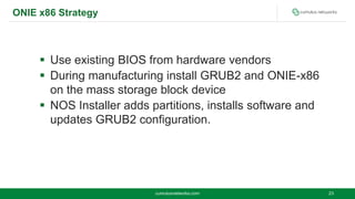 ONIE: Open Network Install Environment @ OSDC 2014 Netways, Berlin | PPTX
