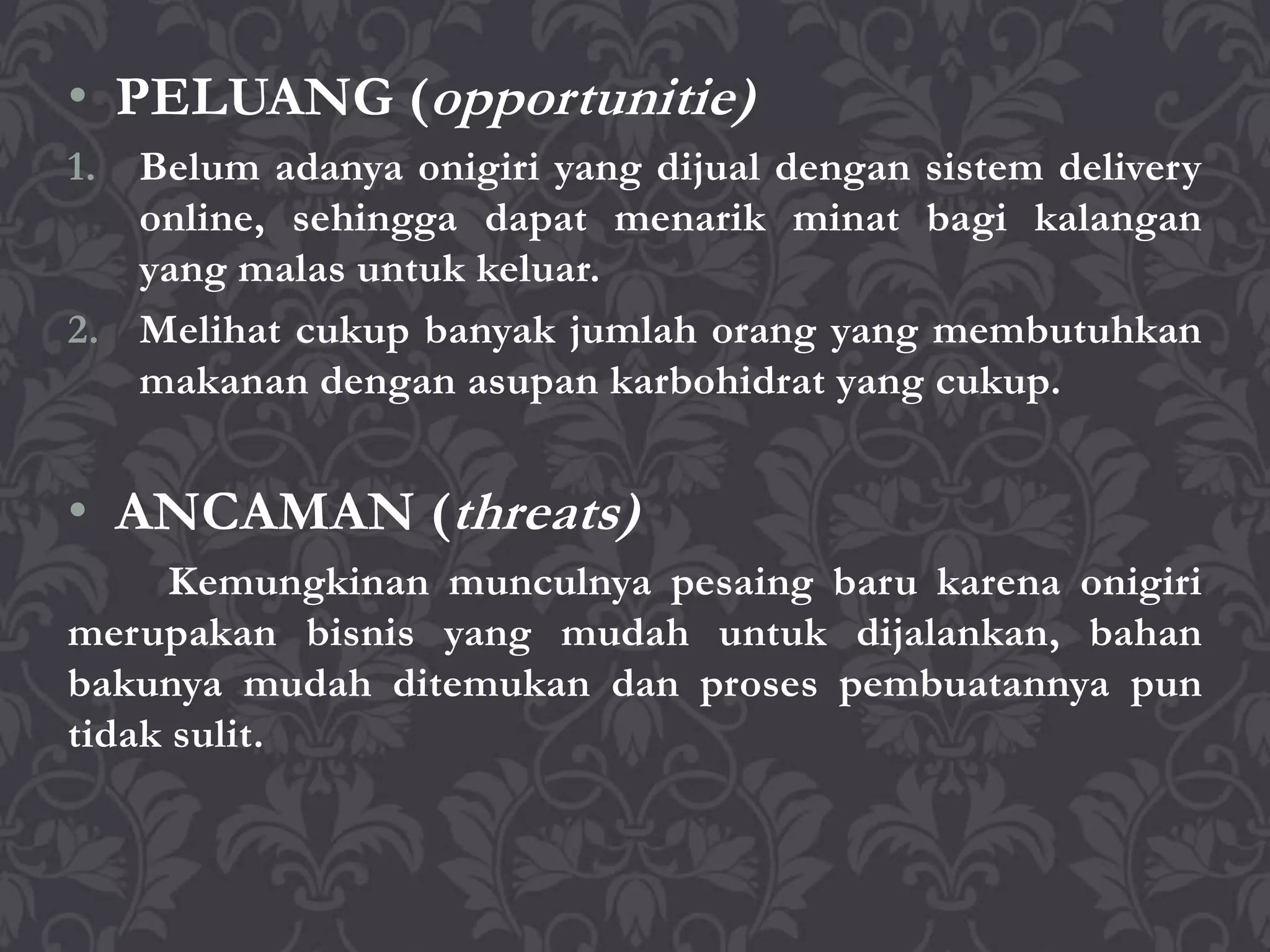 Onigri presentase | PPTX