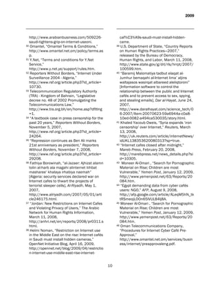 Internet Filtering in the Middle East and North Africa | PDF