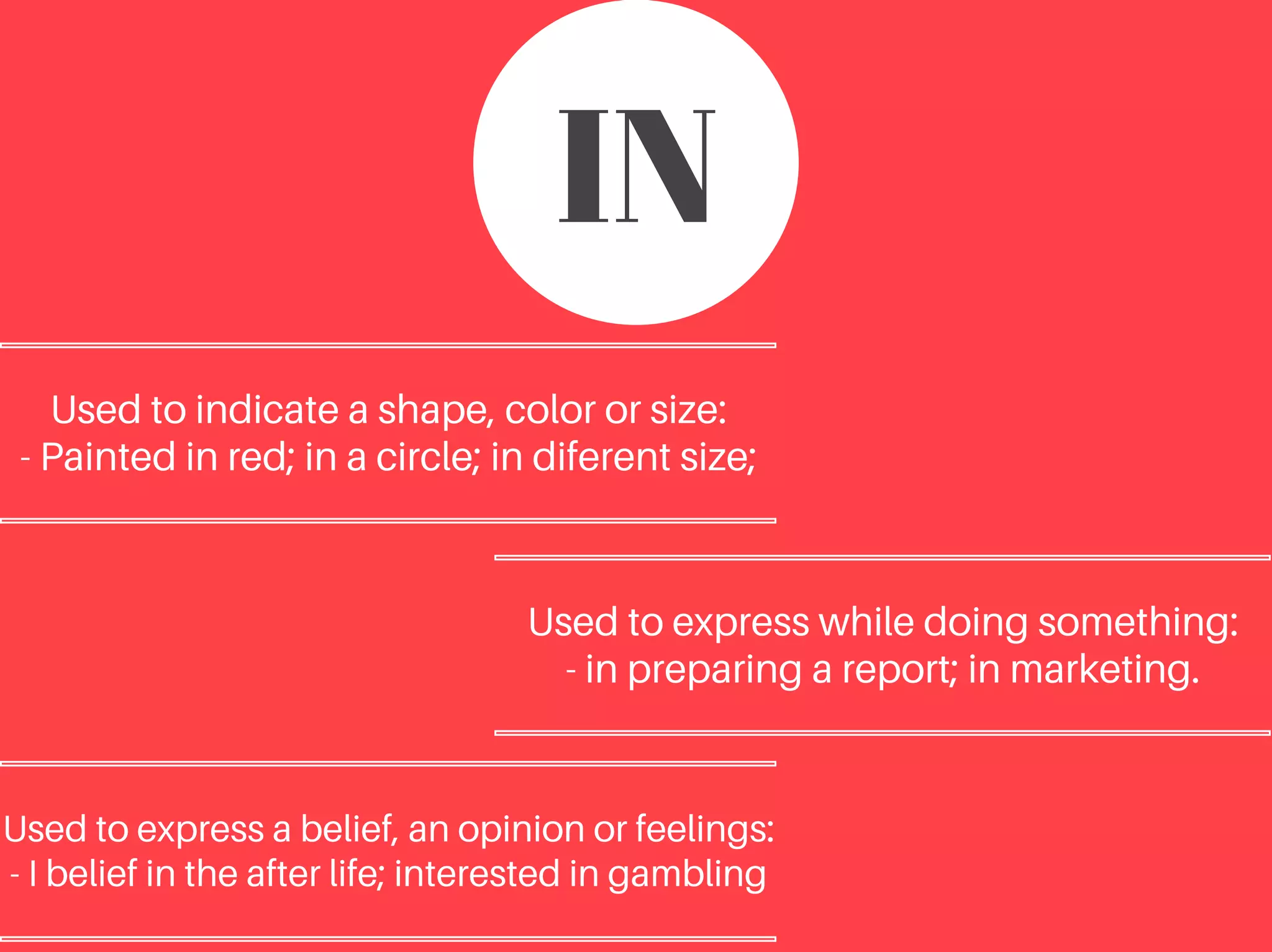 On, in or at? Use the right preposition | PDF