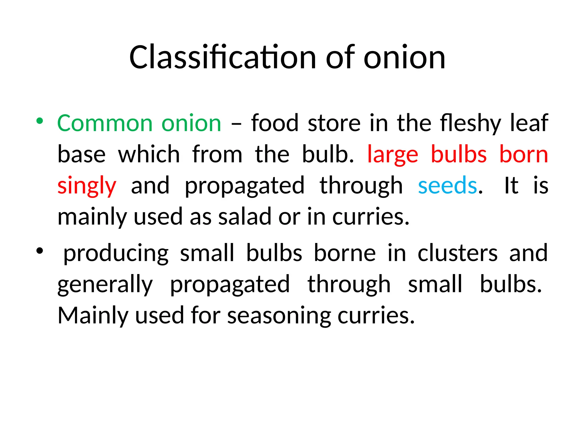 ONION production technology pptx for agriculture students | PPTX