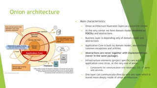 Onion (clean) architecture | PDF | Computer Software and Applications | Computing