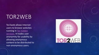 The Onion Routing (TOR) | PPT