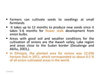 Review on onion Value chain Analysis in Ethiopia | PDF