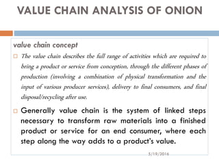 Review on onion Value chain Analysis in Ethiopia | PDF
