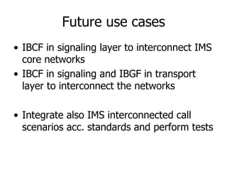 Presence Service Integration Using Interconnected IP Multimedia Core Networks | PPT