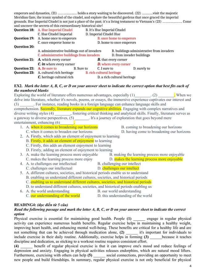 ÔN KHẢO SÁT HK2 THEO FORM MỚI- K11.docx