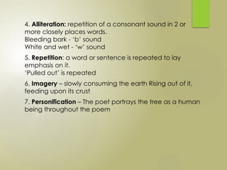 ON KILLING A TREE PPT (1).pptx - for grade 9 | PPT