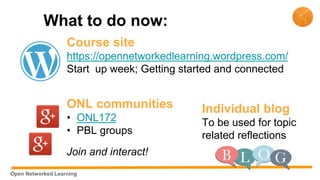 ONL172 introwebinar | PPT