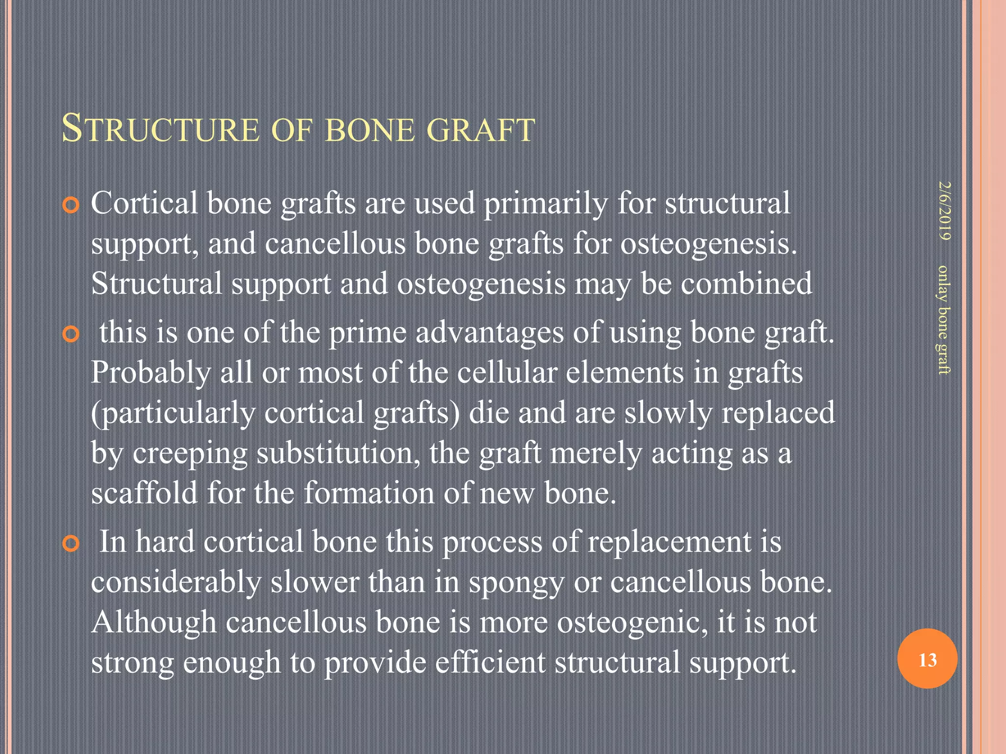 Onlay bone graft | PPTX
