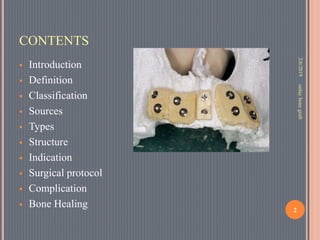 Onlay bone graft | PPTX