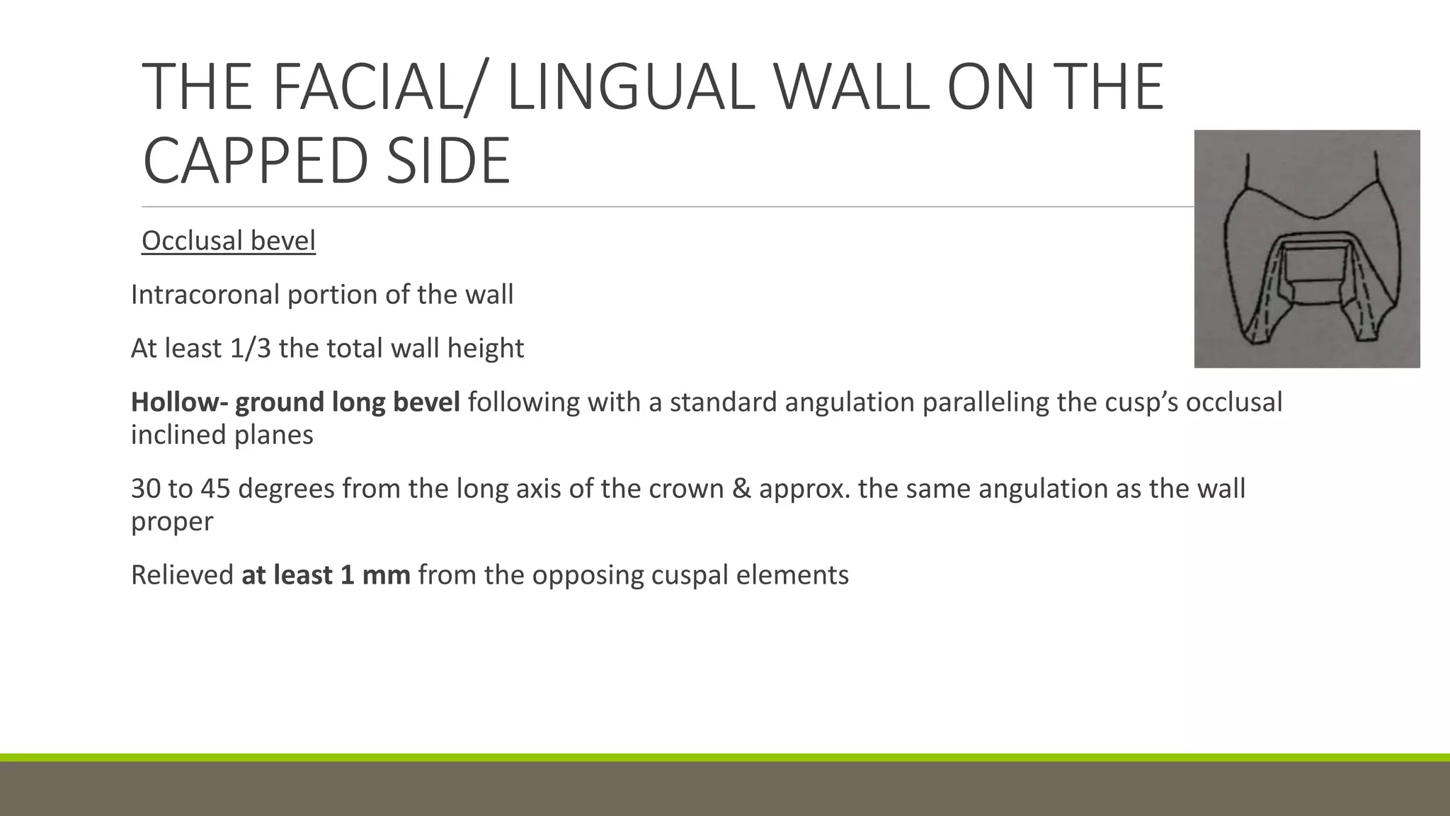 Onlay preparations | PPTX