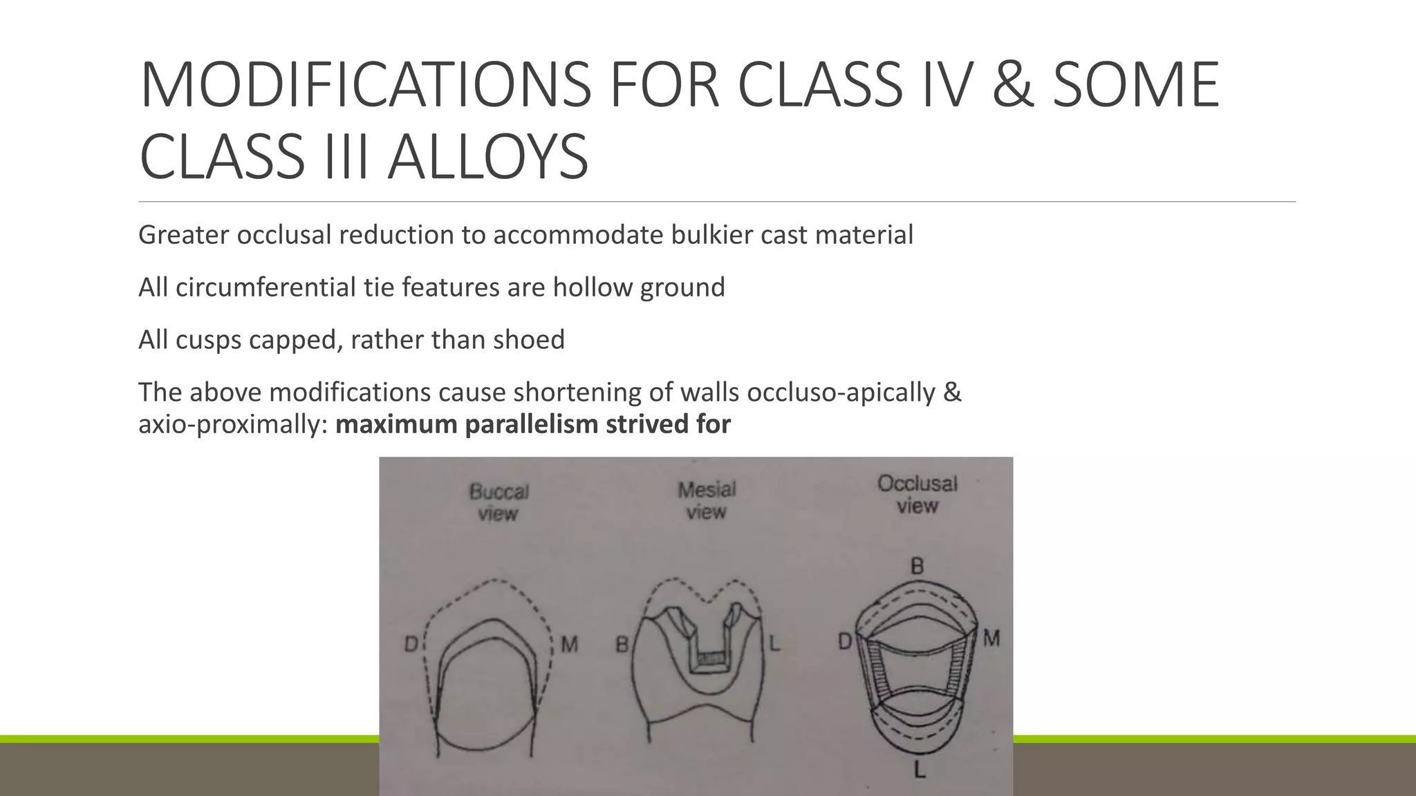 Onlay preparations | PPTX