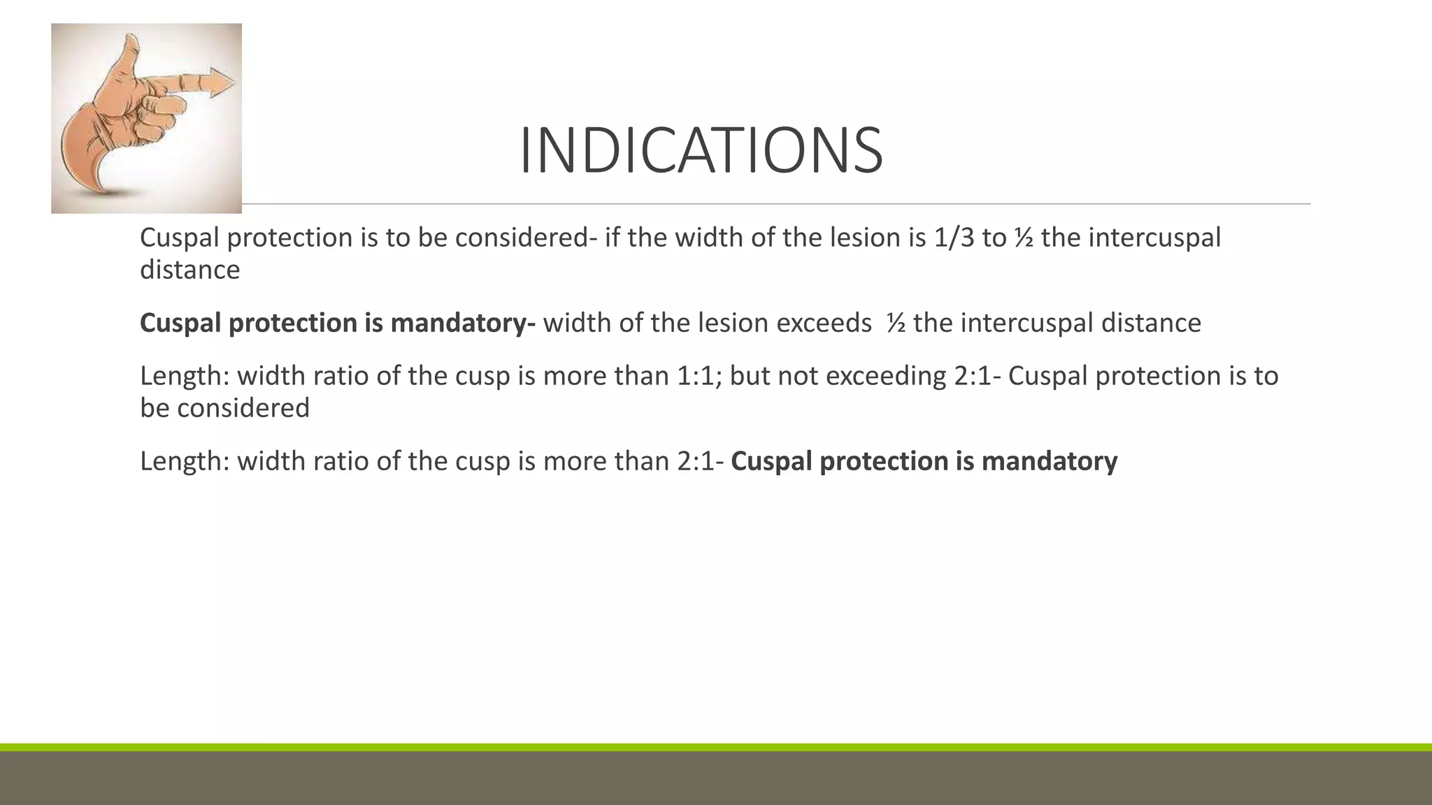 Onlay preparations | PPTX
