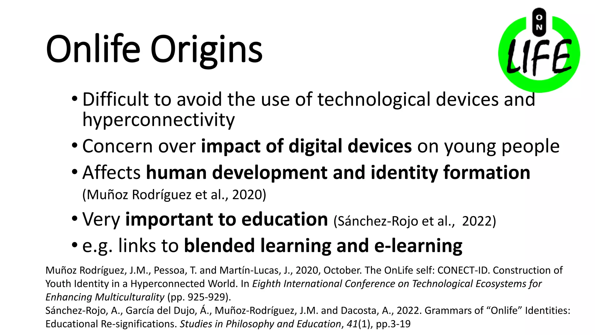 What is Onlife? | PPTX