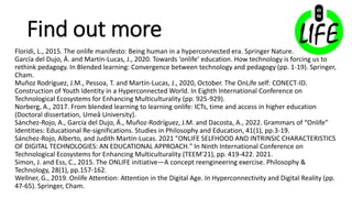 What is Onlife? | PPTX | Internet | Computing