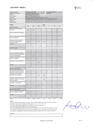 Internship Log Sheet and Report | PDF