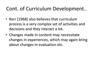 Curriculum Models | PPTX