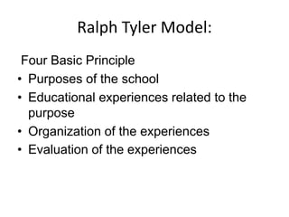 Curriculum Models | PPTX