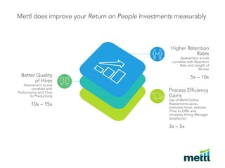 Online assesments with Mettl Recruitment Solutions | PDF