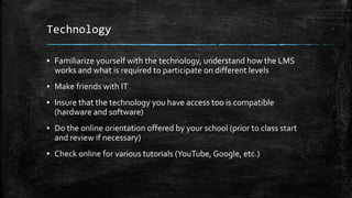 Online class success | PPTX