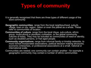 Online Communities Lecture | PPT | Social Networking | Internet