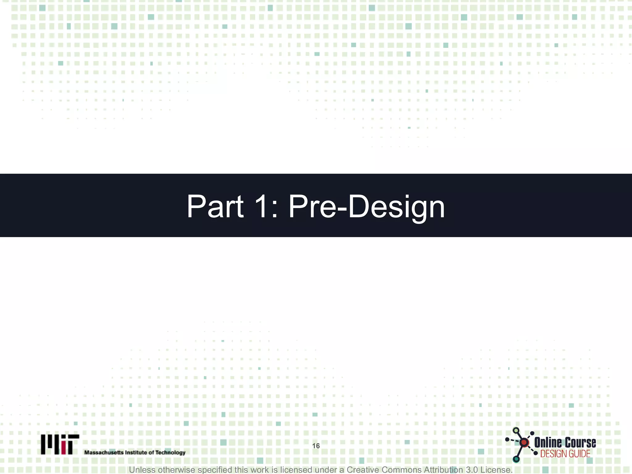Exploring the Online Course Design Guide | PPTX