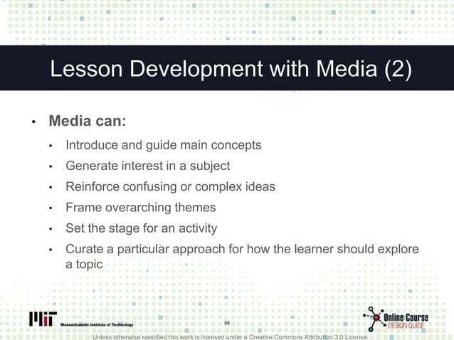 Exploring the Online Course Design Guide | PPT