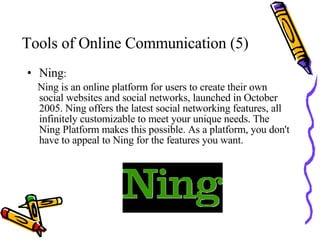 Online Free Communication Tools | PPT
