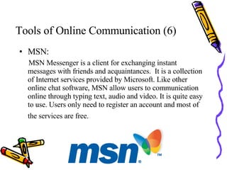Online Free Communication Tools | PPT