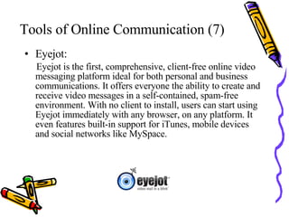 Online Free Communication Tools | PPT