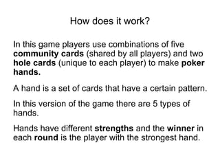 Instructions to Product Poker | PPT