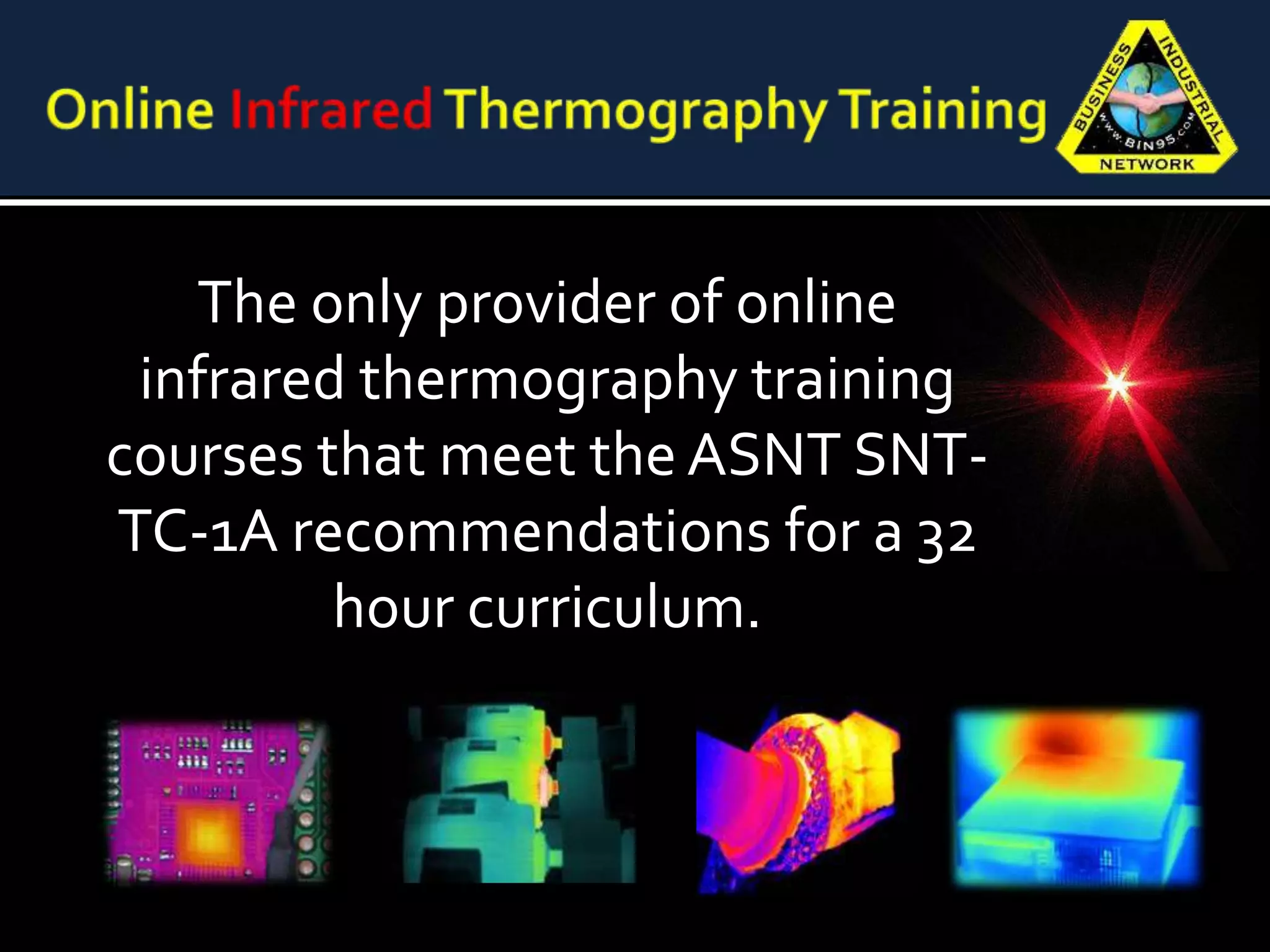 Online Infrared Training Center Presentation | PPTX