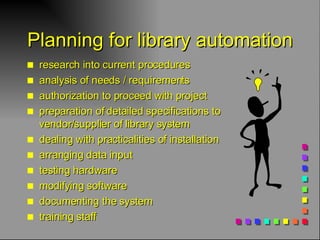 Online Library and Information Systems: the DLSU Experience | PPT