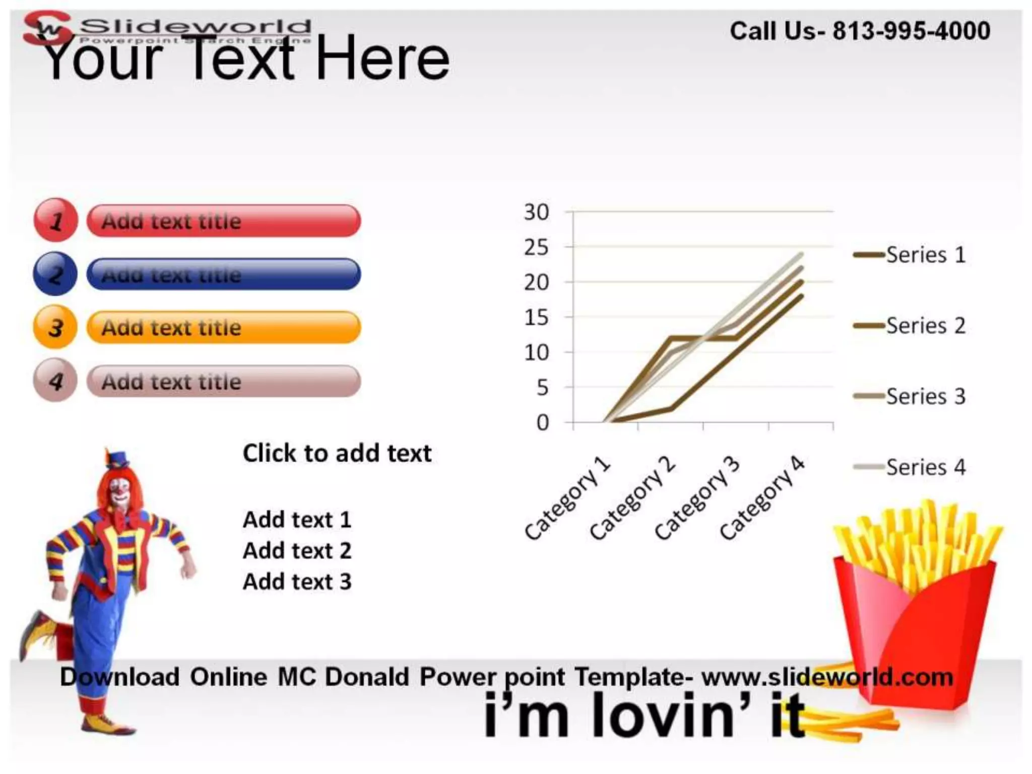 Online mc donald powerpoint template and slides | PPTX