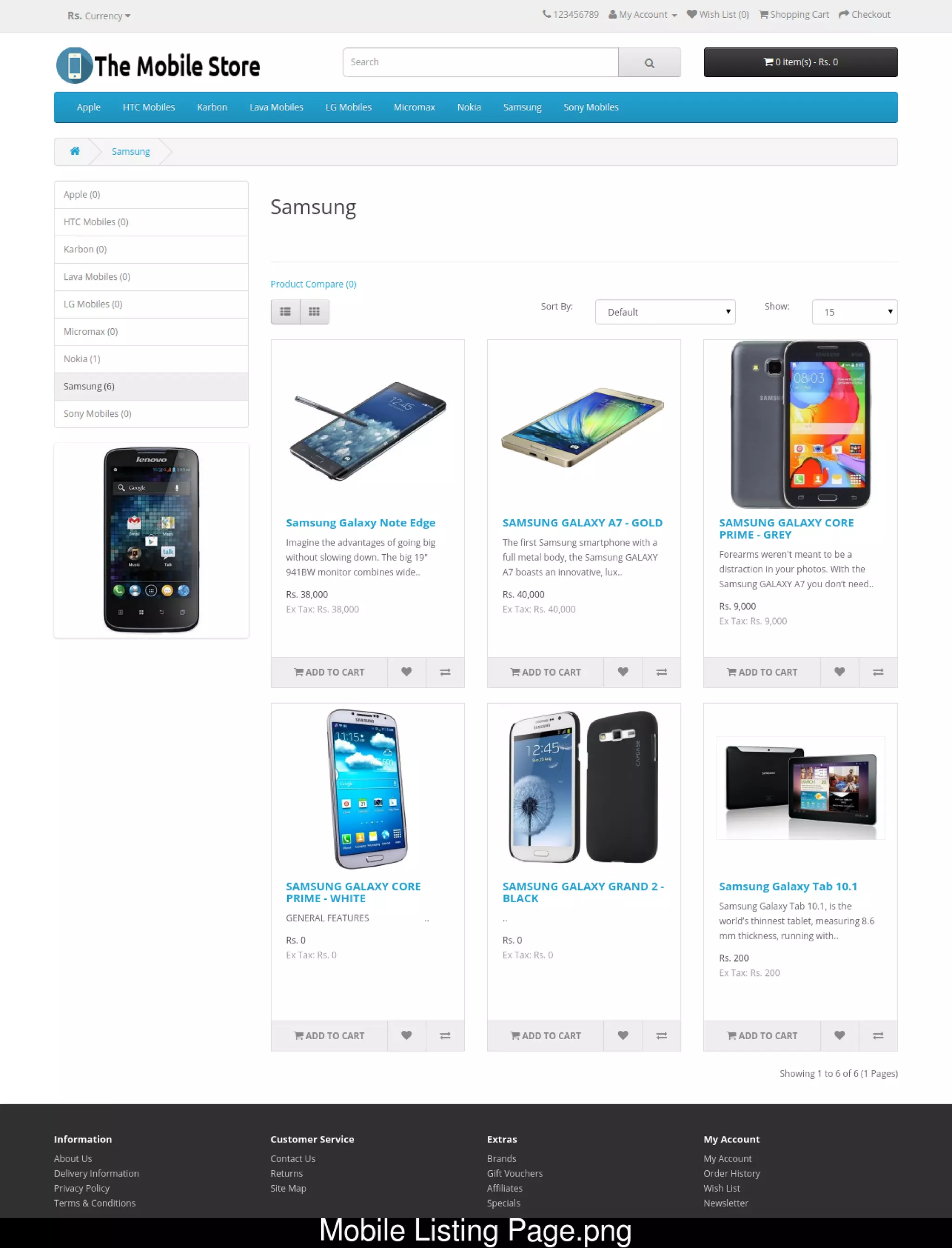 Online mobile-store-project-in-php | PDF