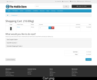 Online mobile-store-project-in-php | PDF