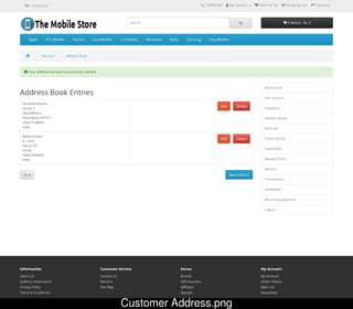 Online mobile-store-project-in-php | PDF