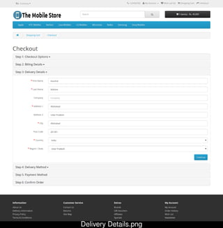 Online mobile-store-project-in-php | PDF
